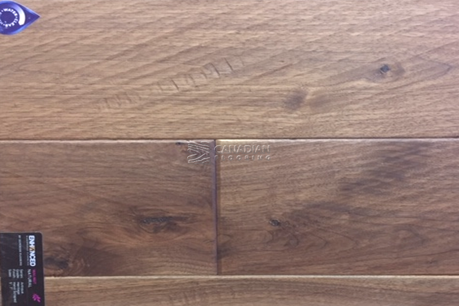 Engineered Walnut Superior Enhanced 7.0" x 3/4"Hand-Scraped Finish ...